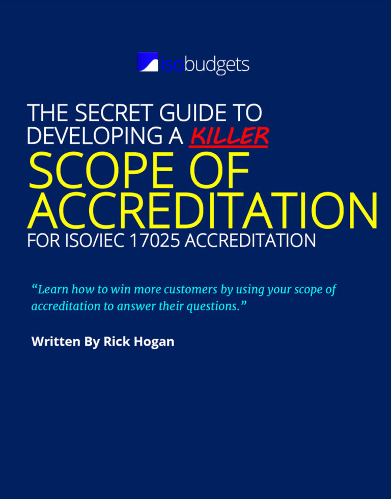 The Secret Guide to Develop a Scope of Accreditation for ISO/IEC 17025 ...