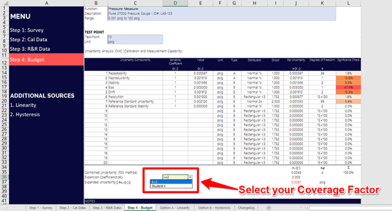 New - ISOBudgets Easy Uncertainty Calculator for ISO 17025 - Version 5 ...