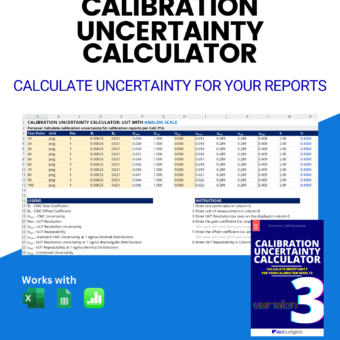 New - ISOBudgets Fluke 5560A Uncertainty Budget Template - isobudgets