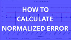 How to Calculate Normalized Error - isobudgets
