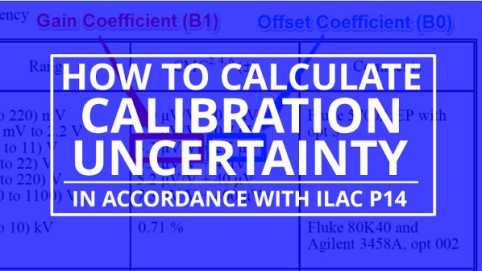 Calculate Calibration Uncertainty in Accordance with ILAC P14 - isobudgets