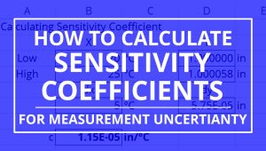 How to Calculate Sensitivity Coefficients for Measurement Uncertainty