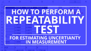 How to Perform a Repeatability Test for Estimating Uncertainty