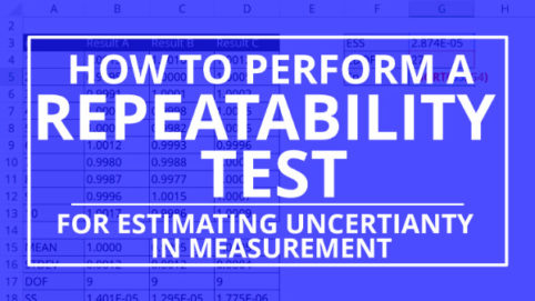 How to Perform a Repeatability Test for Estimating Uncertainty