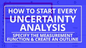 How to Start Every Uncertainty Analysis - isobudgets