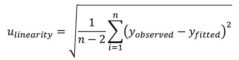 How to Calculate Linearity Uncertainty - isobudgets