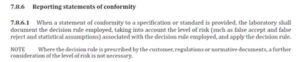 Statements of Conformity and Decision Rules - isobudgets