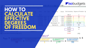 Calculating Effective Degrees of Freedom - isobudgets