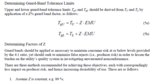 Guard Banding - How to Take Uncertainty Into Account - isobudgets