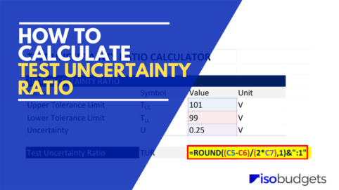 How to Calculate Test Uncertainty Ratio - isobudgets