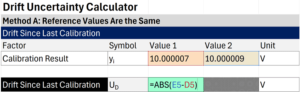 How to Calculate Drift Uncertainty - isobudgets